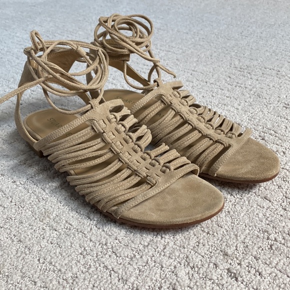 Stuart Weitzman | Shoes | Stuart Weitzman Beige Sandals Size 6 | Poshmark